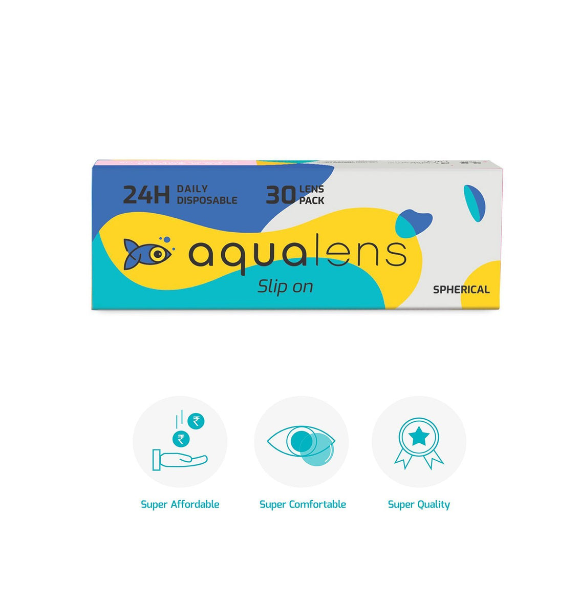 Aqualens | 24H daily disposable 30 contact lens pack – Aqualens B2B