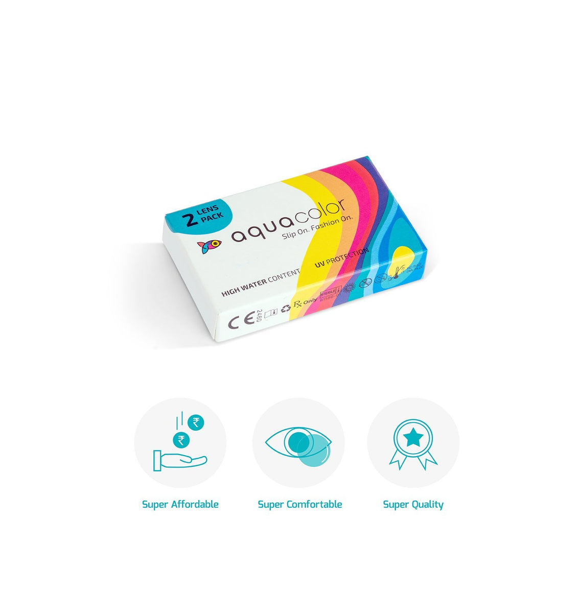 Aquacolor | Coloured Daily Disposable Contacts - 2 packs – Aqualens B2B